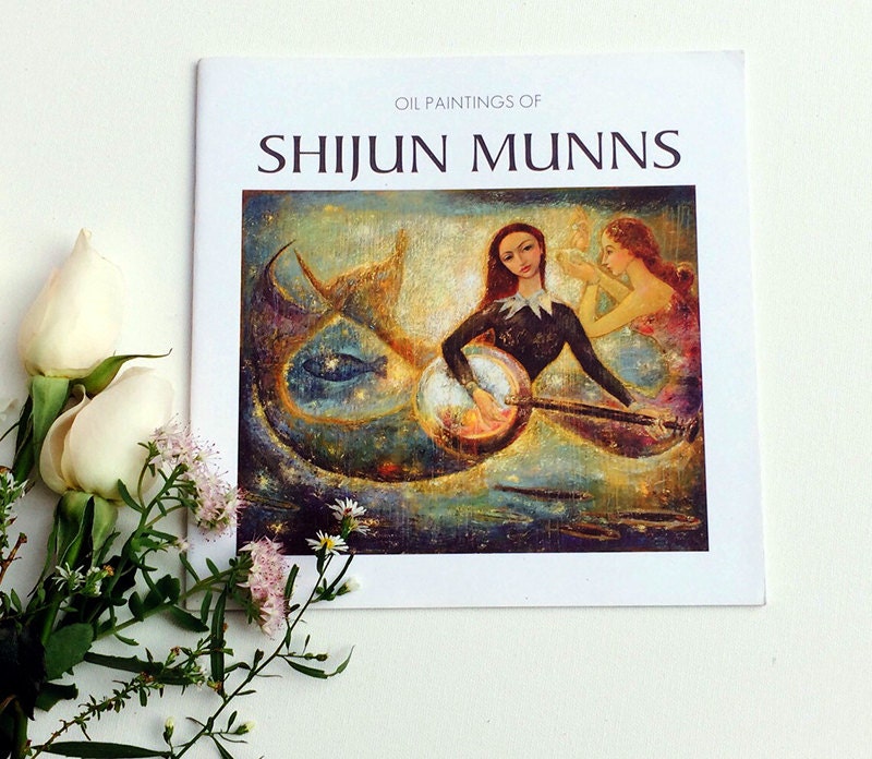 Fine Art Book Oil painting by Shijun Munns:art and