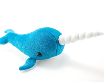 Narwhal plush | Etsy