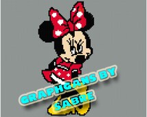 Unique minnie mouse crochet pattern related items | Etsy