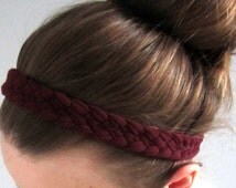 Popular items for maroon headband on Etsy