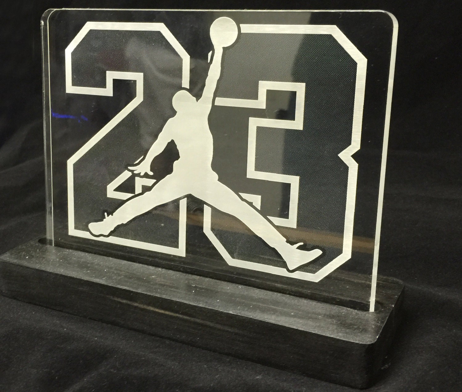 Jordan 23 LED logo Display light sign by HeroLights on Etsy