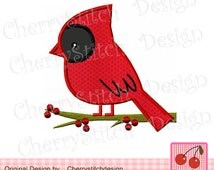 Popular items for cardinal applique on Etsy