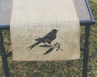 Unique burlap table decor related items | Etsy