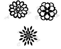 Spring Flowers! Flower vinyl decals! Girls room! Girl decorations ...