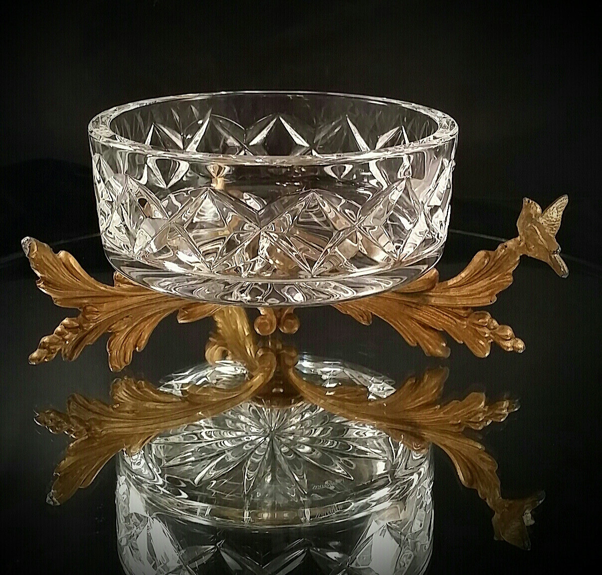 Waterford Crystal Bowl Display Stand Candy By OldGLoriEstateSale waterford-crystal-bowl-display-stand-candy-by-oldgloriestatesale