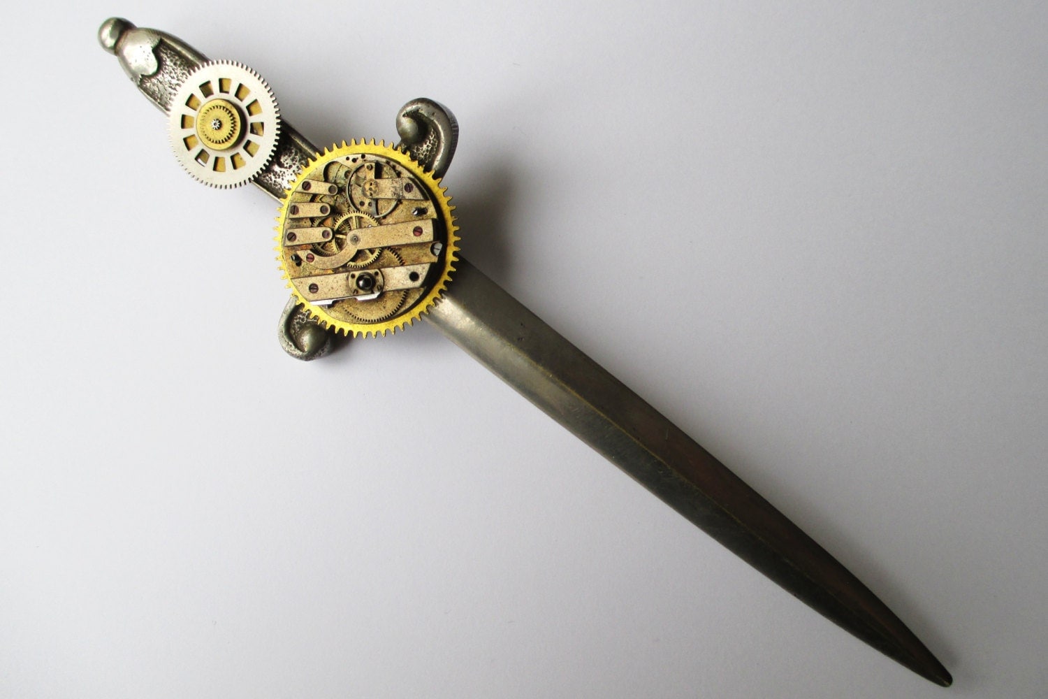 Steampunk DAGGER One-of-a-Kind Assemblage
