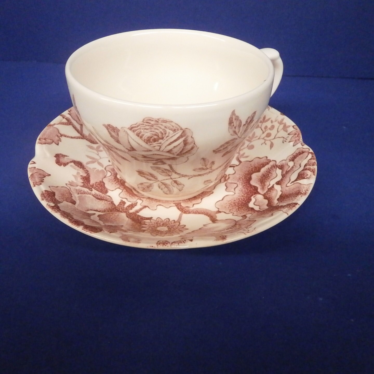 Johnson Bros English Chippendale Saucer Churchill Tea Cup 1935-1965 ...