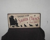Popular items for wood christmas signs on Etsy