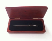 Popular items for wood pen case on Etsy