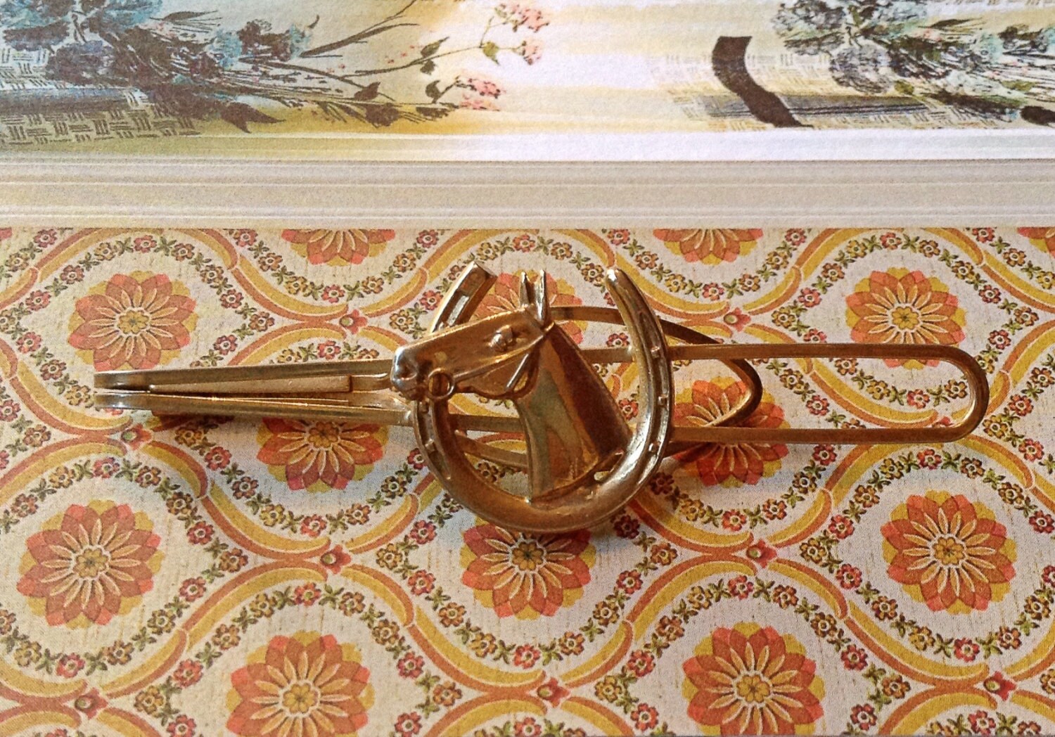 Vintage Stratton Gold Tone Horse Equestrian Tie Clip – Haute Juice