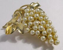 Popular items for pearl grape cluster on Etsy