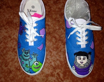 Monster inc shoes | Etsy