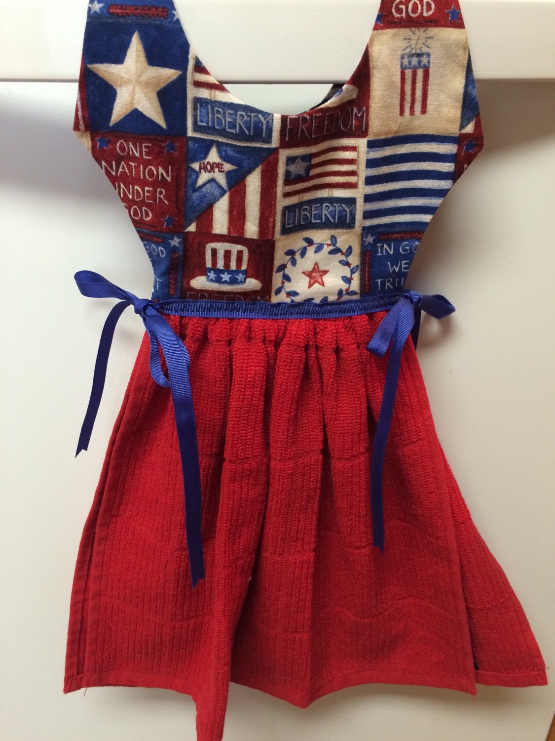 Dress Dish Towel for the Kitchen by AnnsCoolThreads on Etsy