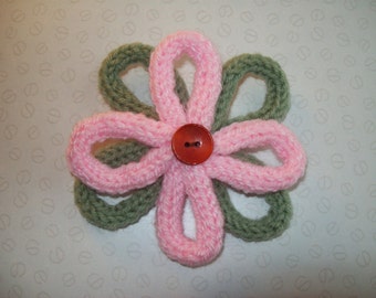 Knitting brooch | Etsy