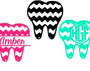 Popular items for tooth monogram on Etsy