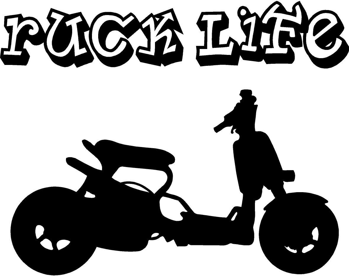 Ruck Life Honda Ruckus Vinyl Decal