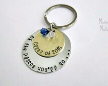 Popular items for graduation keychain on Etsy