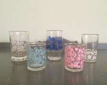 Popular items for small juice glasses on Etsy