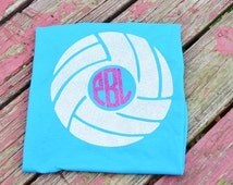 Popular items for volleyball monogram on Etsy