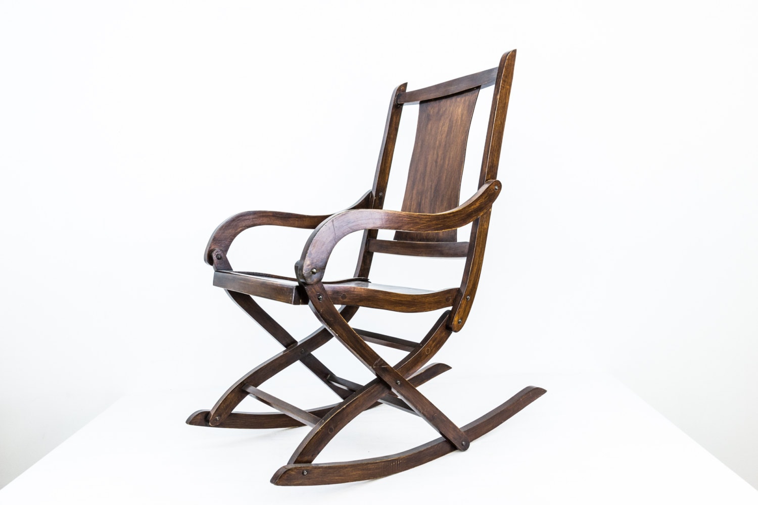 Antique Solid Wood Rocking Chair from 1920 – 1930’s – Bespoke Item ...