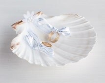 Unique seashell ring related items | Etsy