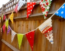Popular items for garden bunting on Etsy