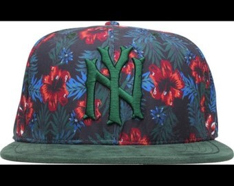 Floral snapback | Etsy
