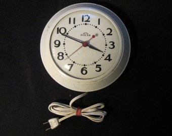 Ingraham wall clock | Etsy