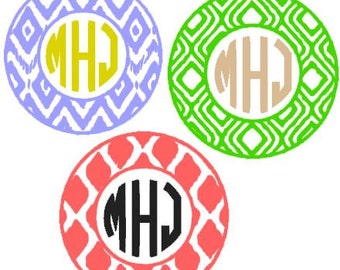 Aztec monogram | Etsy