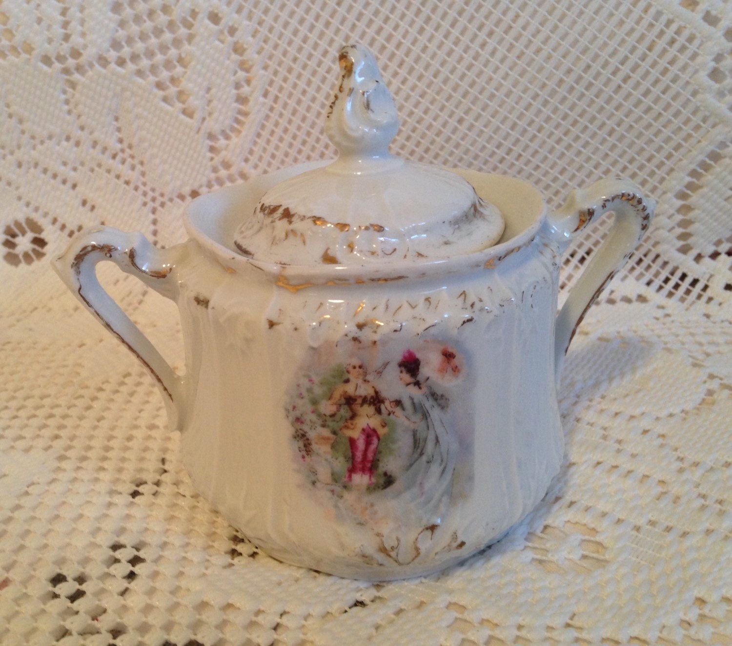 Vintage Sugar Bowl Covered Sugar Bowl China Sugar Bowl – Haute Juice