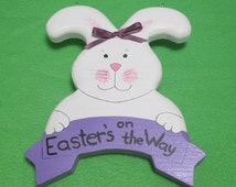 Popular items for bunny wall hanging on Etsy