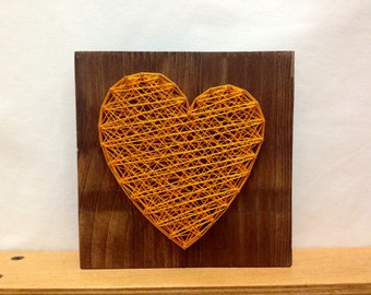 String art heart | Etsy