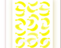 Popular items for banana print on Etsy