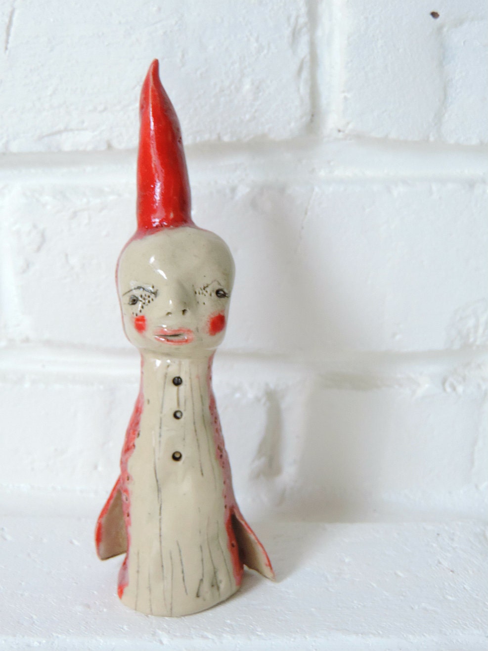 Handmade Ceramic Art Figure Contemporary Modern Pottery