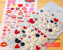 Unique 3d stickers related items | Etsy