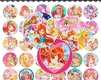 Unique winx club related items | Etsy