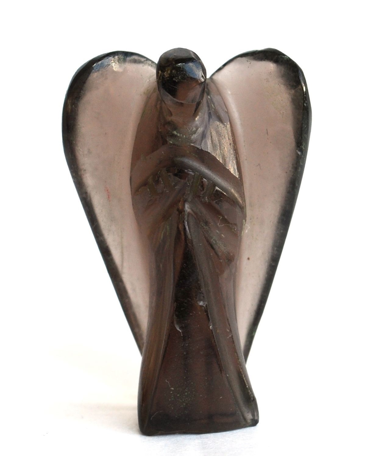 Black Obsidian Crystal Guardian Angel Stone by KrystalGiftsUK