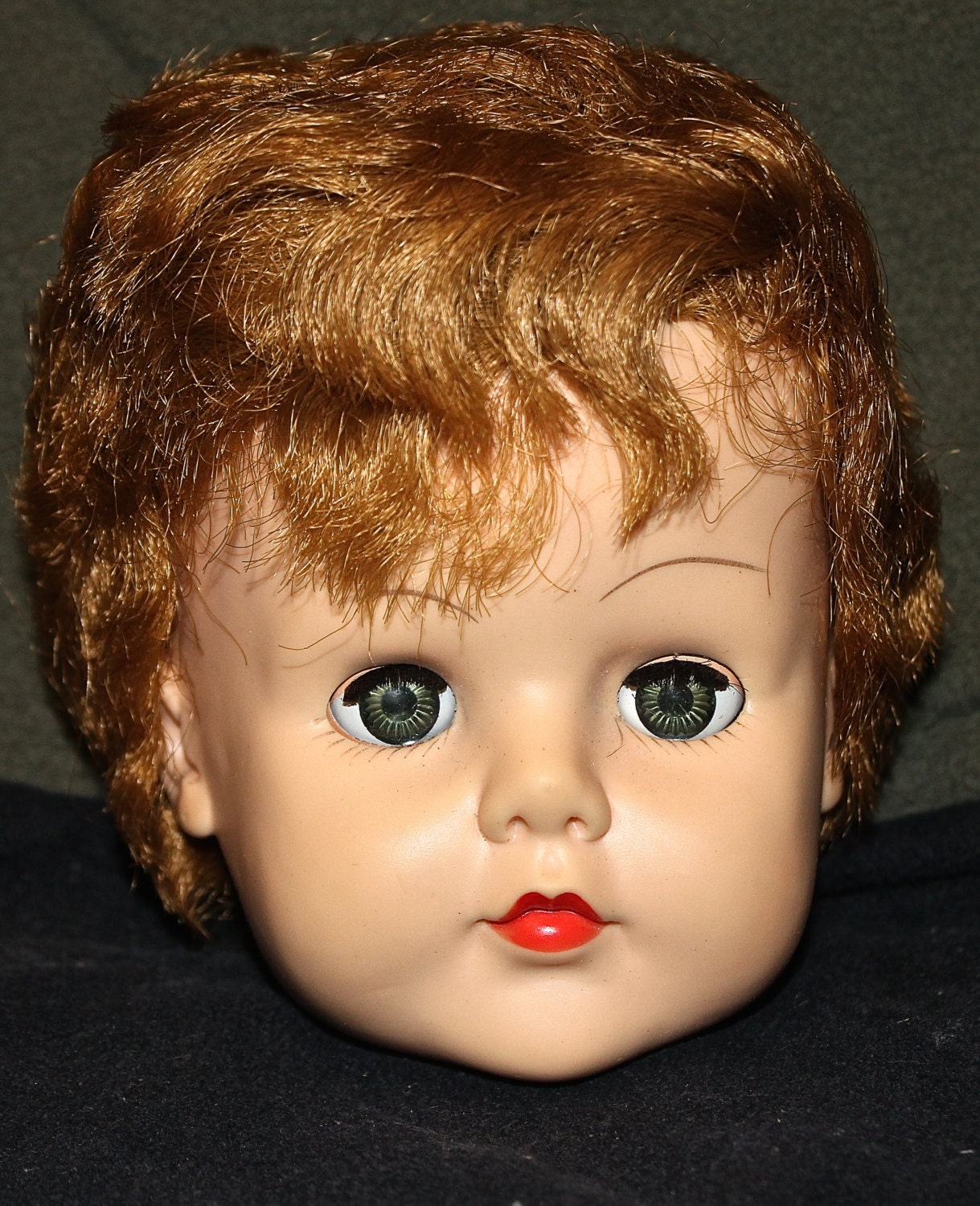 Vintage Vinyl Doll Head For Ooak Found Art Or By Gothmasremorse