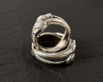 Double ouroboros | Etsy