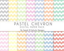 Popular items for chevron scrapbook paper on Etsy
