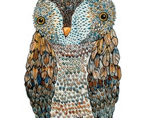 Popular items for bird with feathers on Etsy