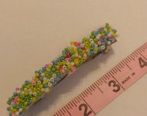 Popular items for seed bead barrette on Etsy