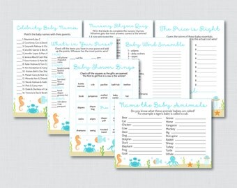 Sea baby shower | Etsy