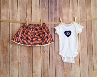 Items similar to Baby's First Fourth of July Dress Set on Etsy