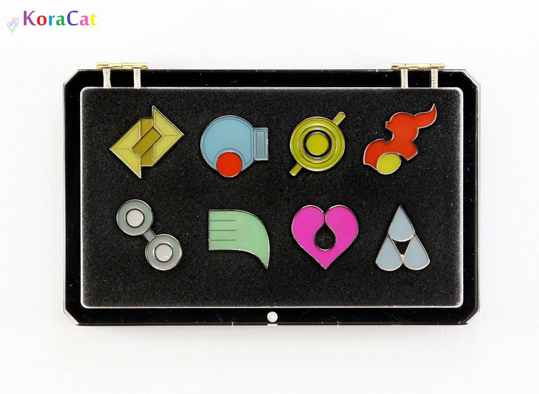Pokémon Gym Badges Hoenn Gen 3