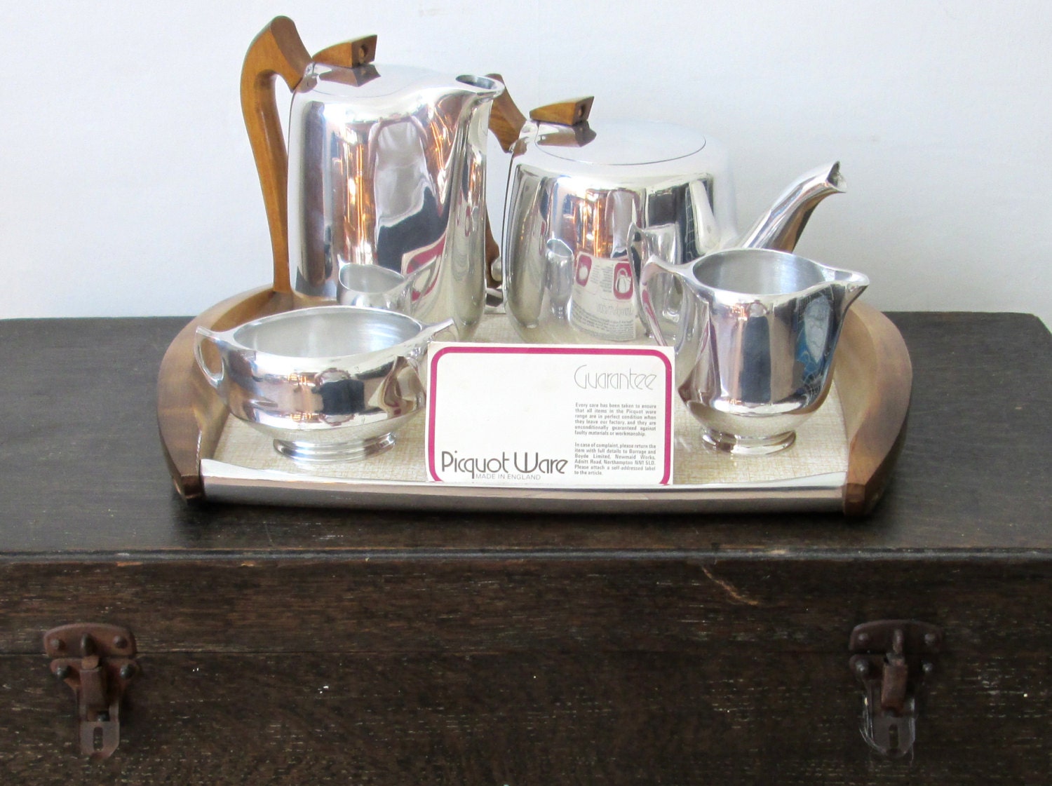 Iconic Vintage Retro 1950s Mid-century Shiny English Crafted Picquot ...