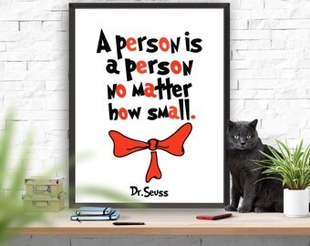 Dr seuss poster | Etsy