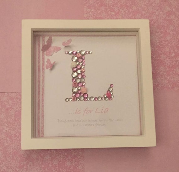 Personalised Name Box Frame by ThatsMyBox on Etsy
