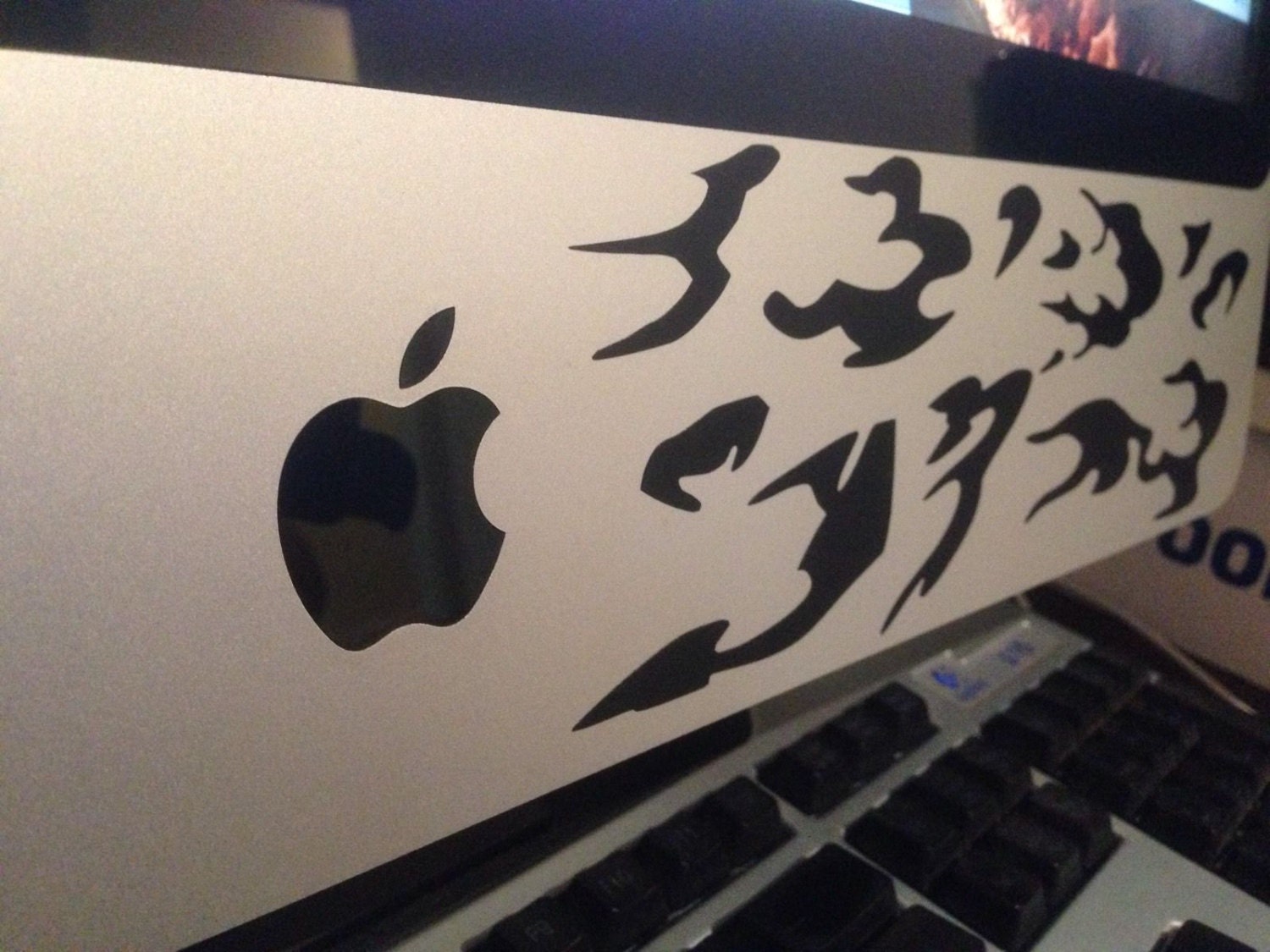 Curse Marks vinyl decal