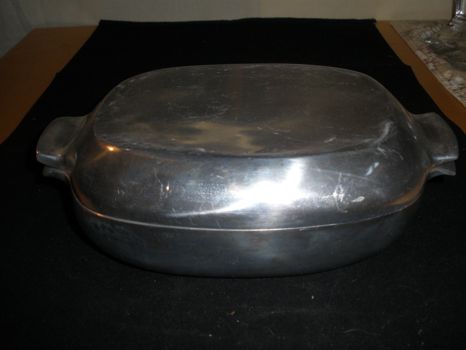 Polished Aluminum Casserole Bakeware Ovenware Cookware Serving Dining ...